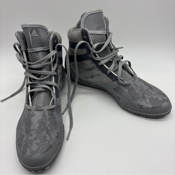adidas | Shoes | Adidas Flying Impact Wrestling Shoes Gray Camo Mens ...